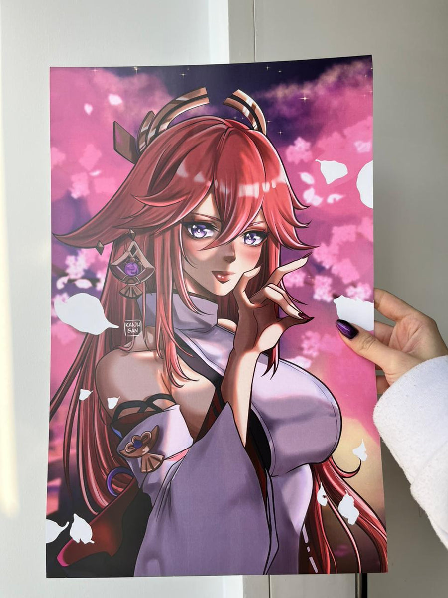 Yae Miko A3 Poster – Kaijustudio